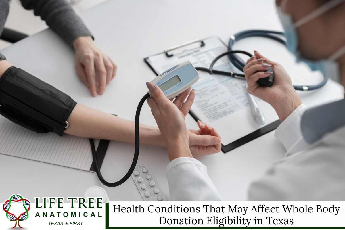 Health Conditions That May Affect Whole Body Donation Eligibility in ...